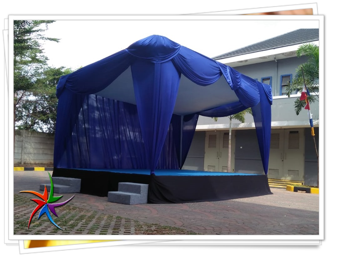 Menyewakan Tenda dan Panggung Portable Siap Setting