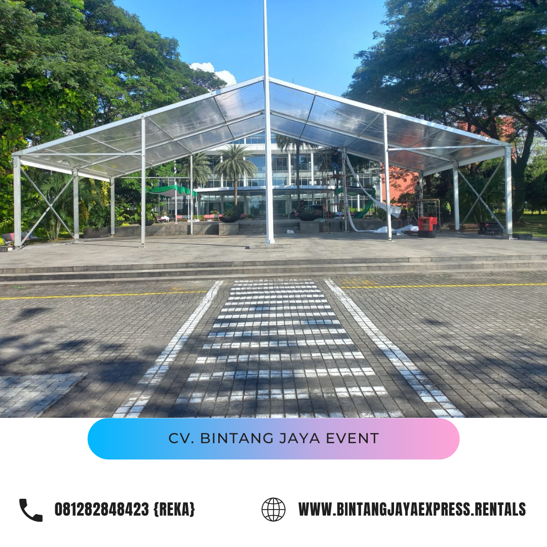 Persewaan Tenda Transparan Istimewa Area Pulo Gadung Jakarta